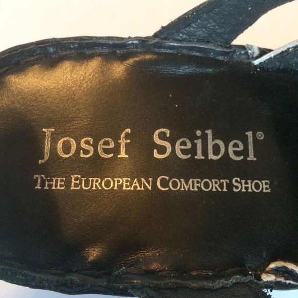 Joseph Seibel | Shoes | Joseph Seibel Leather Wedge Sandals | Poshmark
